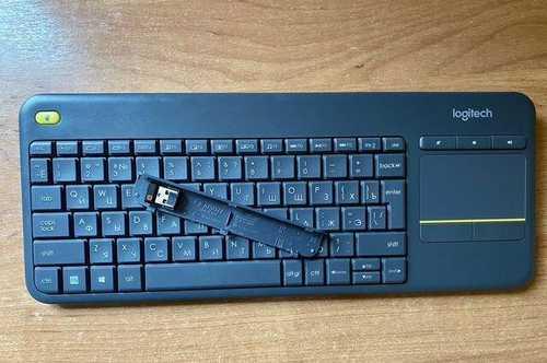 Беспроводная клавиатура logitech k400+