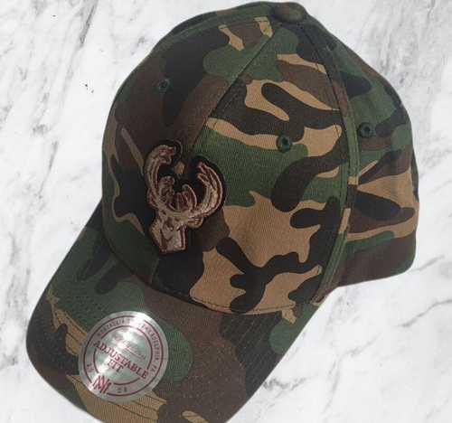 Кепка Mitchell ness Nba Milwaukee Bucks оригинал