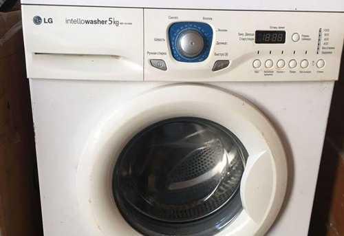 Стиральная машина LG intello washer 5кг WD-10150N
