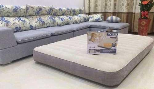 Надувная кровать intex идеал