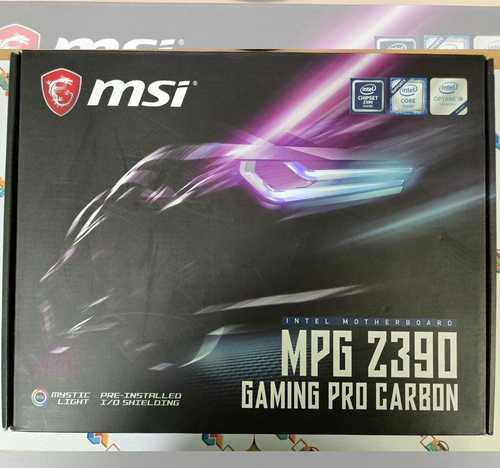 1151-v2 MSI MPG Z390 Gaming PRO Carbon