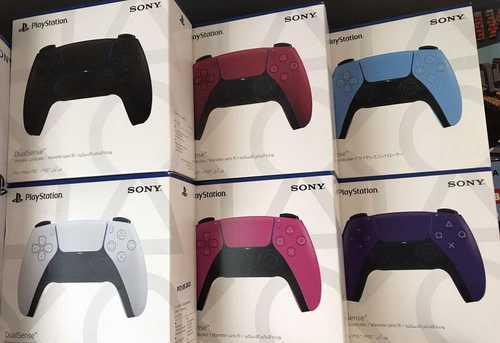 Sony PS5 DualSense новые разные цвета в"Игромире"