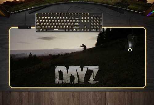 Dayz Игровой коврик для мыши и клавиатуры с RGB