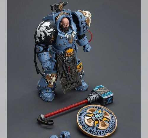 Joytoy warhammer 40k Space Wolves Arjac Rockfist