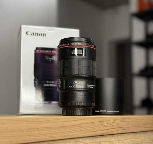 Canon EF 100mm f/2.8L Macro IS USM (как новый)