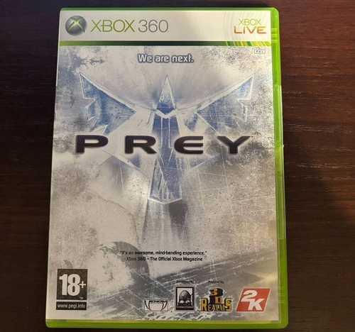 Лицензионный диск Xbox 360 prey