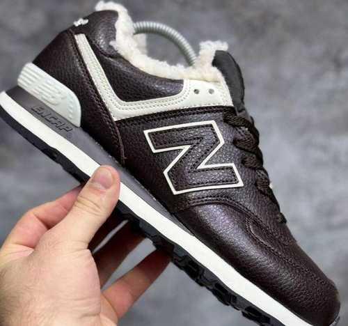 Мужские зимние кроссовки New Balance 574