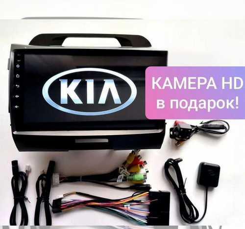 Магнитола Kia Sportage 3 камера