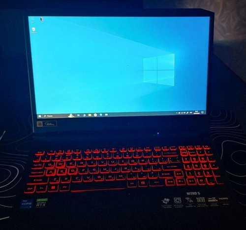 Игровой ноутбук acer nitro 5 an515-57