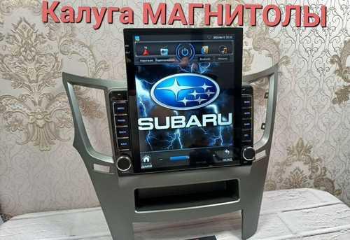 Магнитола Subaru Legacy Outback андроид Tesla нова