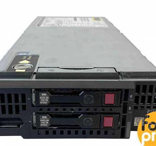 Лезвие HP BL460c Gen10 2x8260Plat 128GB, P204