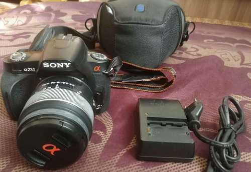 Зеркальный фотоаппарат Sony alpha dslr-a230