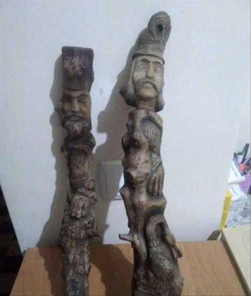 Статуэтки из дерева ручной работы