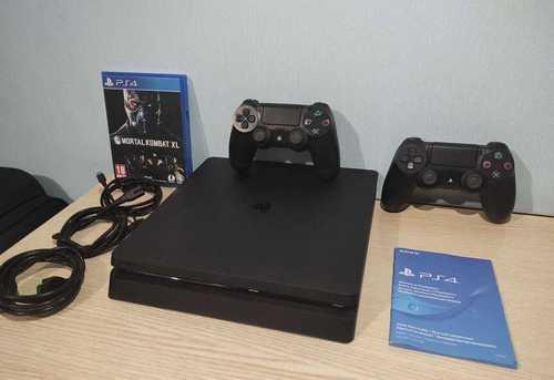 Sony PS4 Slim 1tb 2208B /2 геймпада и Mk xl
