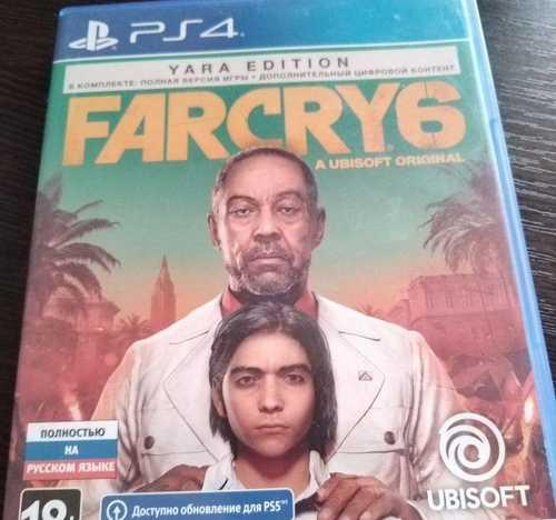 Far cry 6 ps4 диск