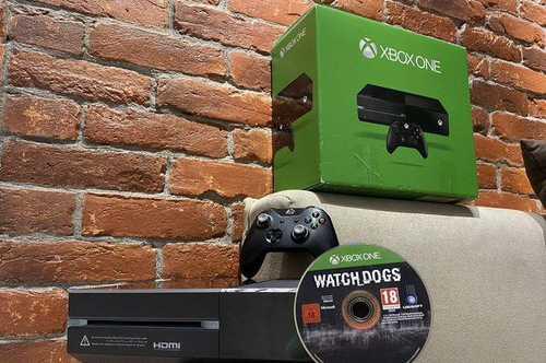 Xbox One 500gb + подписка на 2мес