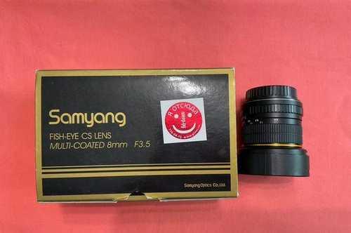 Samyang 8mm f/3.5 AS IF MC Fish-eye CS Canon EF-S