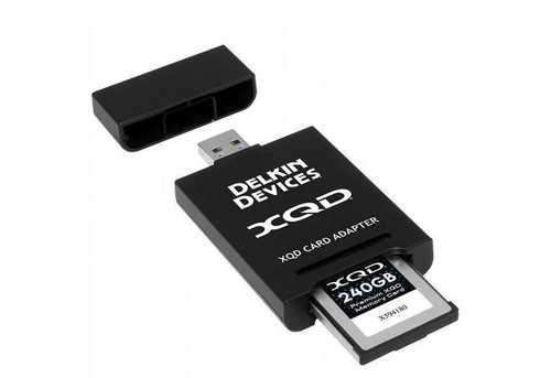 Картридер Delkin Devices USB 3.1 Premium XQD Adapt