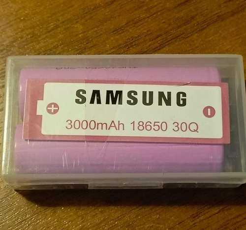 Аккумулятор samsung 18650