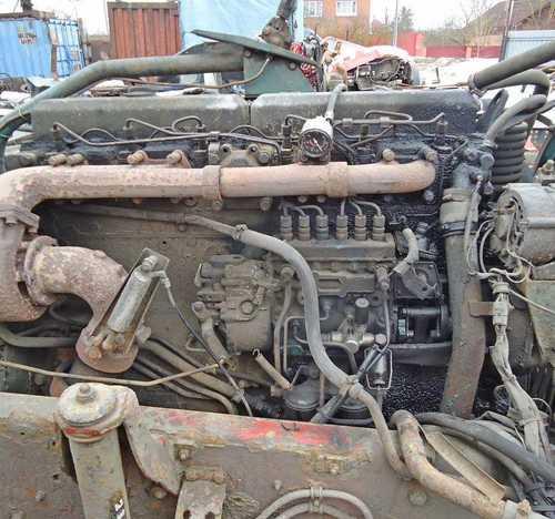 Двигатель под востановление Scania 3 DSC1118