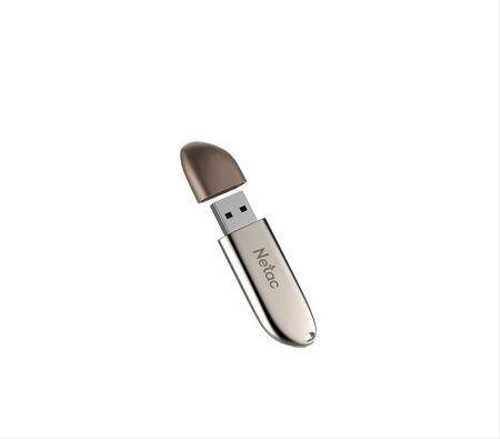 Флешка USB 64Gb (USB 2.0) Netac U352 silver