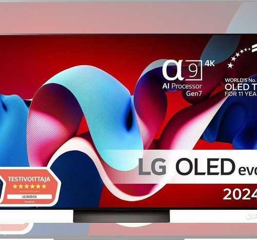 Новые LG Oled55C4LA Oled телевизоры. Гарантия