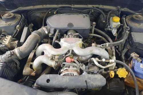Двигатель в сборе EJ204 Subaru свап комплект