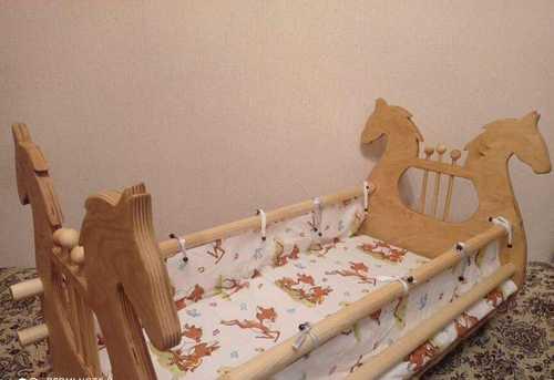 Детская кровать, люлька для новорожденных