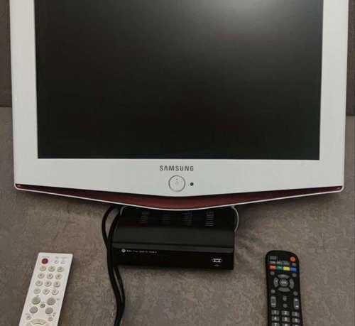 Телевизор Samsung LE19R71W + приставка AVL
