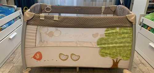 Детская кровать манеж