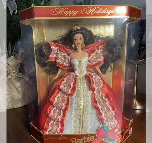 Happy holidays barbie 1997 ретро Барби 90х