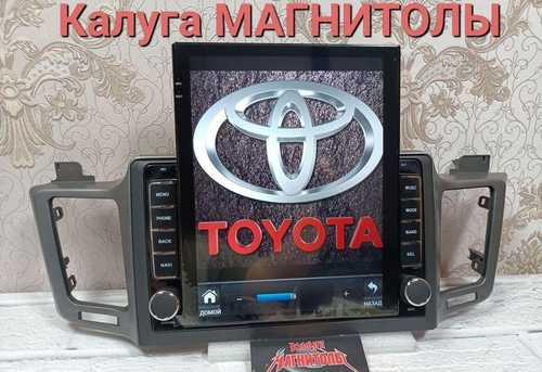 Магнитола Toyota RAV4 android 4/64 Гб Tesla новая