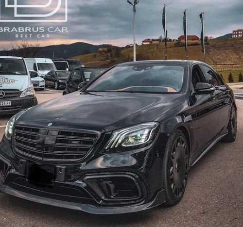 Обвес Brabus Mercedes W222 S class S63 AMG