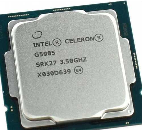 Процессор Intel Celeron G5905 с видеоядром