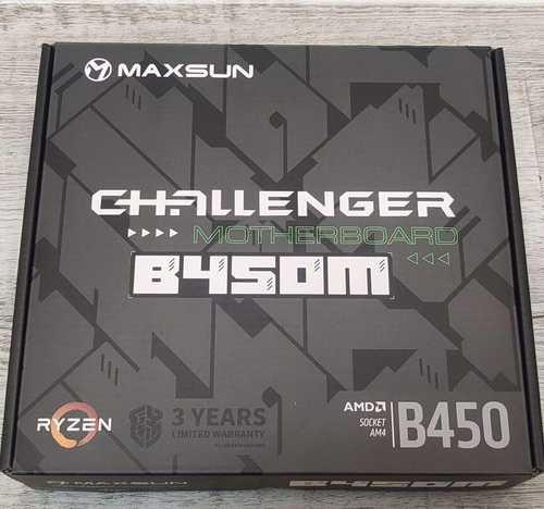 Материнская плата maxsun Challenger B450