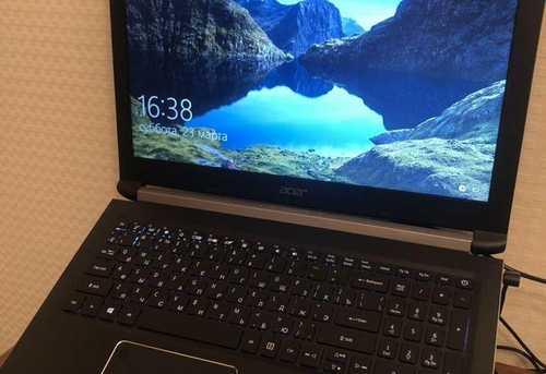 Ноутбук Acer aspire A715-72G (игровой) gtx1050 i5