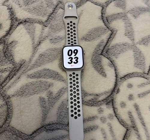 Смарт часы Apple watch nike series 7 45mm