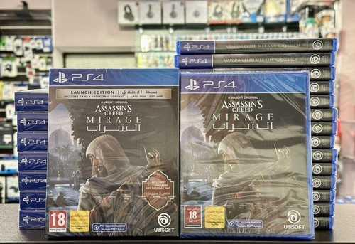 Assassins Creed Mirage PS4, русские субтитры