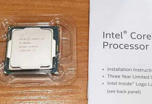 Intel core i5 8600K процессор, z370, gtx 1060 3g