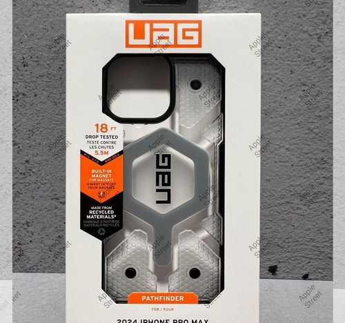 Чехол Uag Pathfinder Clear для iPhone 16 Pro Max