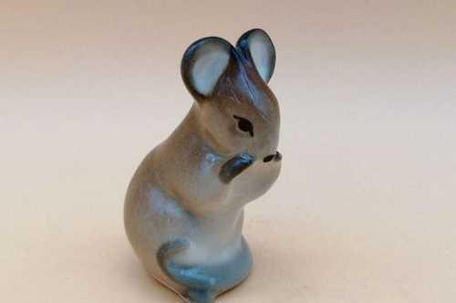 Фарфоровая статуэтка "мышь. лфз" выс. 5,3 см mau