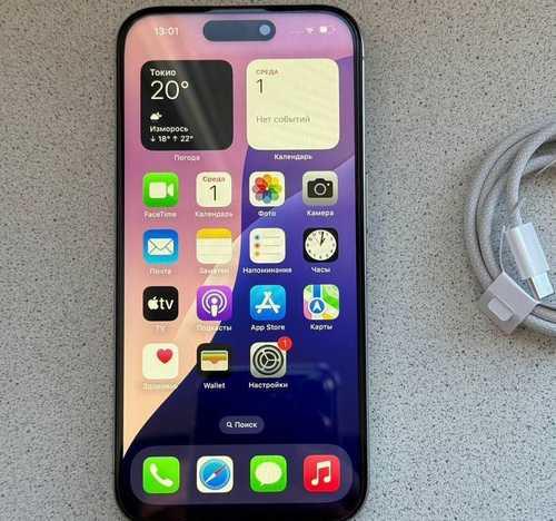 iPhone 15 Pro, 256 ГБ