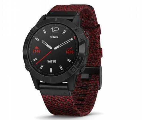 Часы Garmin Fenix 6 Sapphire Black DLC