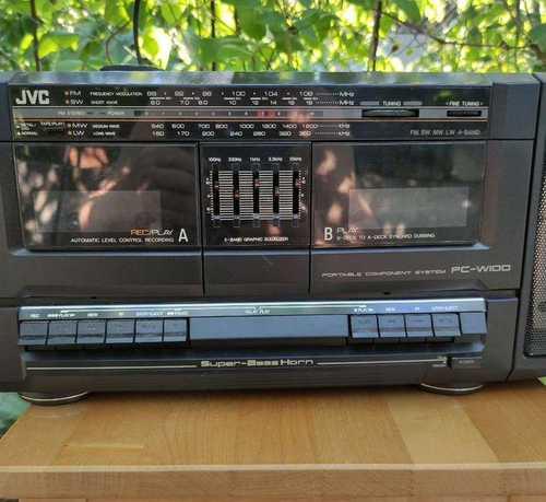 Магнитола jvc pc-w100