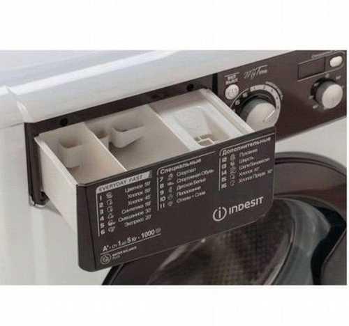 Стиральная машина Indesit ewsd 51031 BK белый