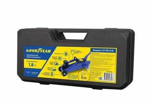 Домкрат подкатной 1,8 т. GoodYear в кейсе 140-320