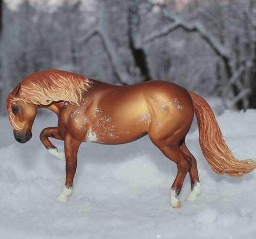 Модель лошадь резин (breyer, resin, collecta)