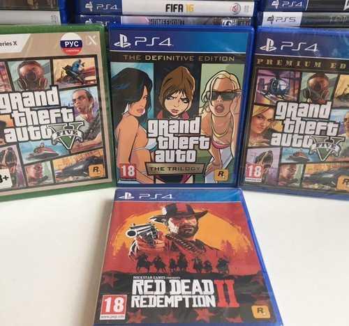 Xbox Series X PS4/ GTA/Trilogy/ Red Ded Redamption