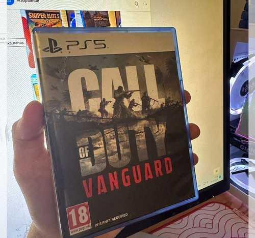 Call of Duty vanguard ps5 диск