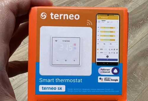 Терморегулятор Terneo SX Wi-Fi белый новый